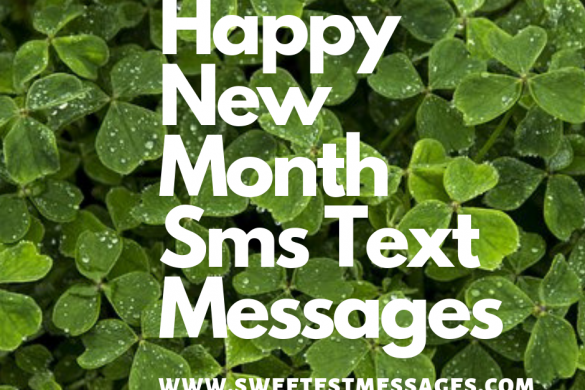 50 Happy 1st Day Of The Month Messages - Sweetest Messages